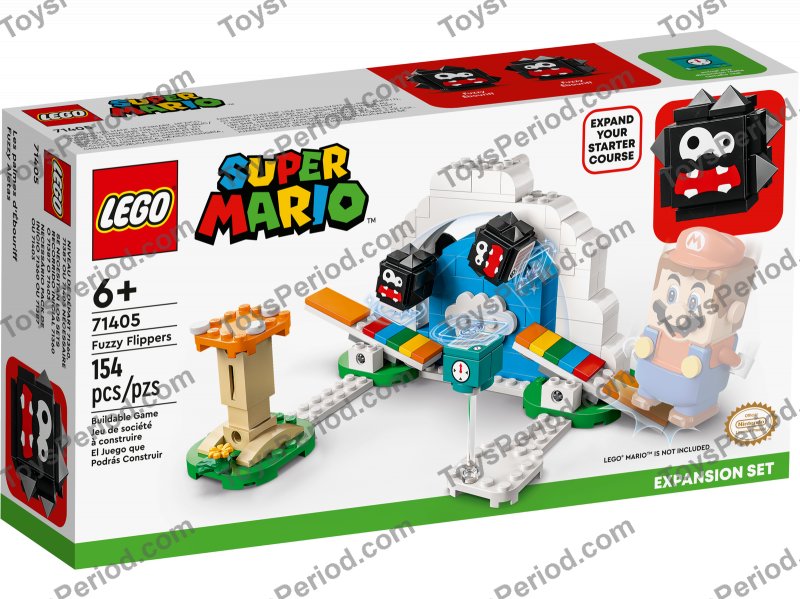 LEGO 71405 Fuzzy Flippers - Expansion Set Parts List