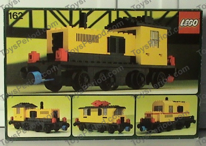 LEGO 162 Locomotive Without Motor Instructions and Parts List