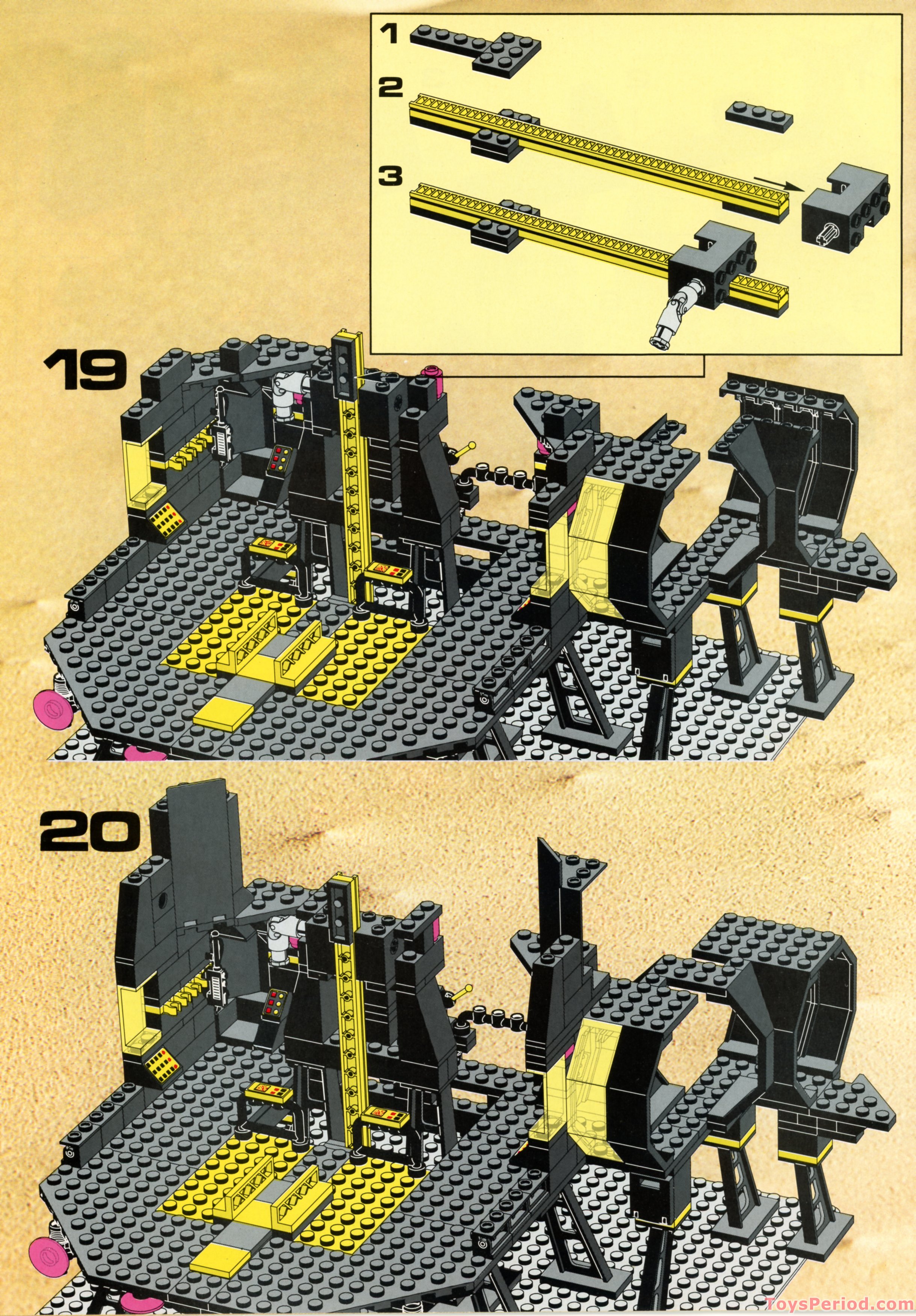 LEGO 6987 Message-Intercept Base Instructions and Parts List