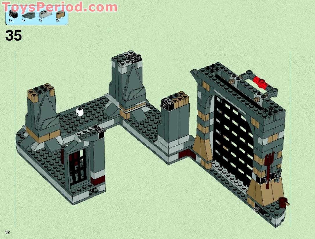 LEGO 75005 Rancor Pit Instructions and Parts List