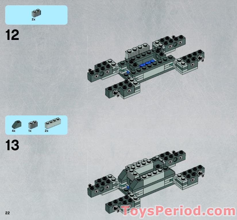 LEGO 7869 Battle for Geonosis Instructions and Parts List