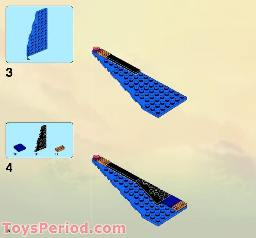 LEGO 9442 Jay's Storm Fighter Instructions and Parts List