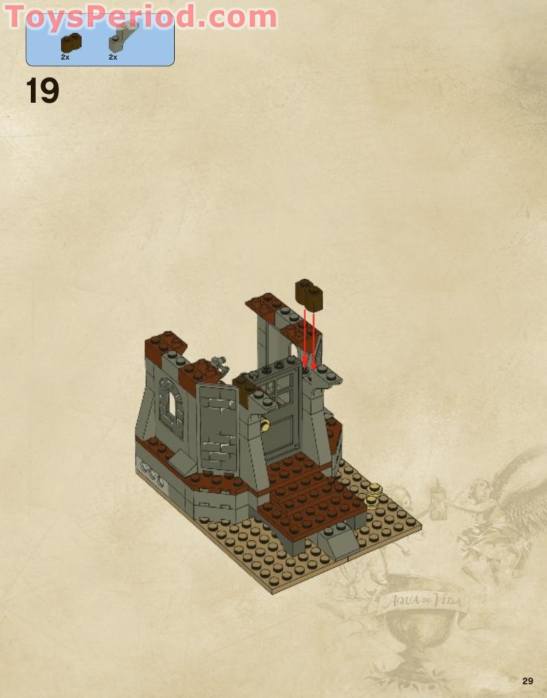 LEGO 4194 Whitecap Bay Instructions and Parts List