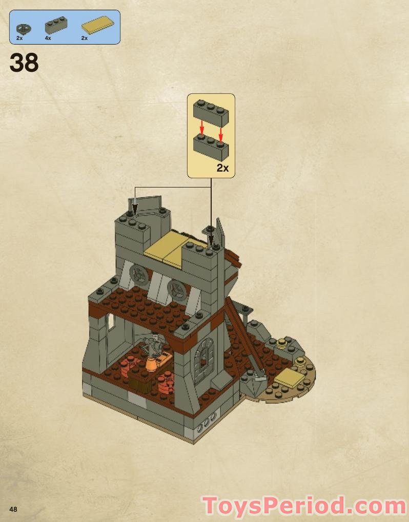 LEGO 4194 Whitecap Bay Instructions and Parts List