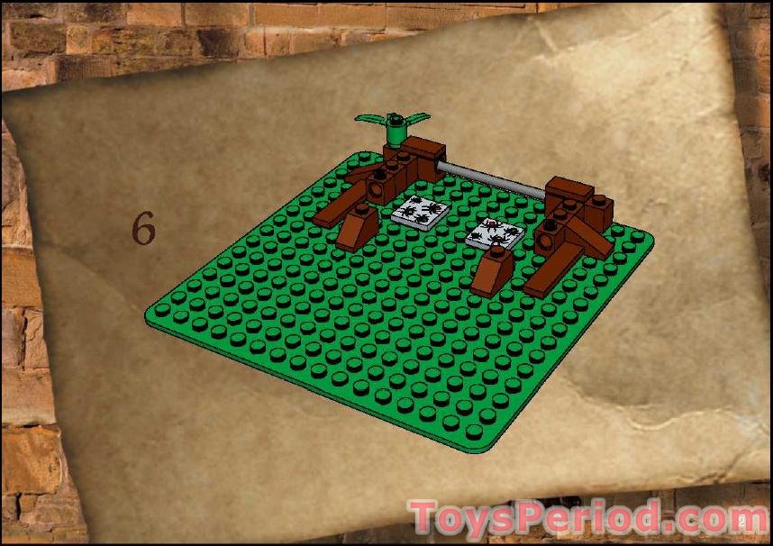 LEGO 4727 Aragog in the Dark Forest Instructions and Parts List