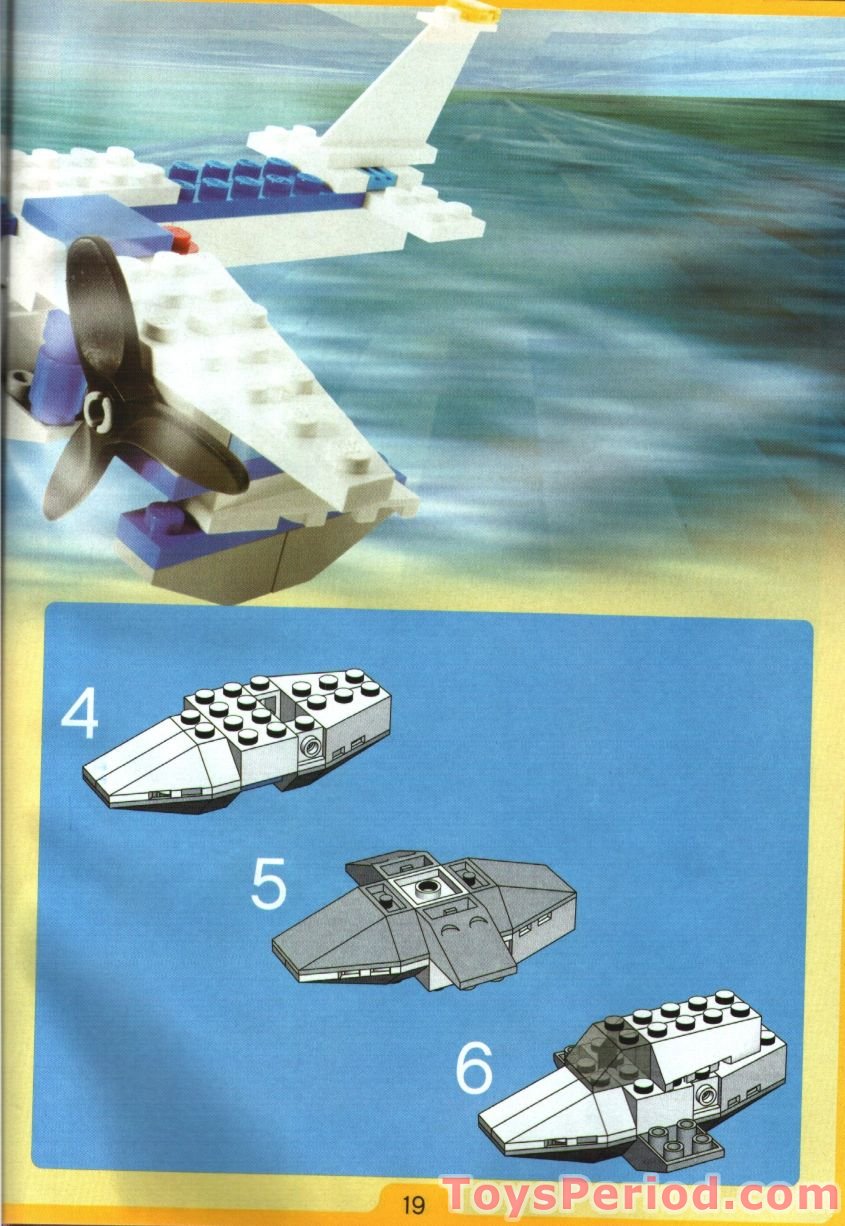 LEGO 4098 High Flyers Instructions and Parts List