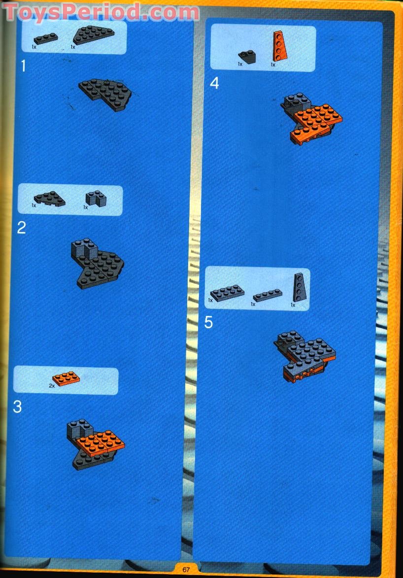 LEGO 4508 Titan Xp Instructions and Parts List