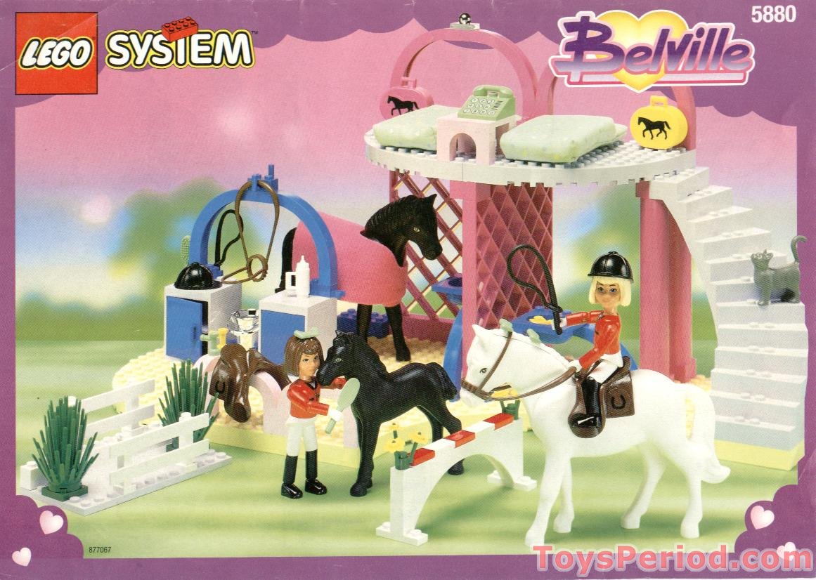 LEGO 5880 Prize Pony Stables Instructions and Parts List