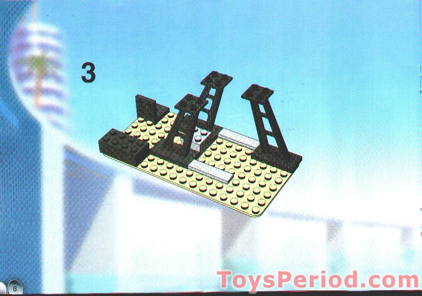 LEGO 6736 Beach Lookout Instructions and Parts List