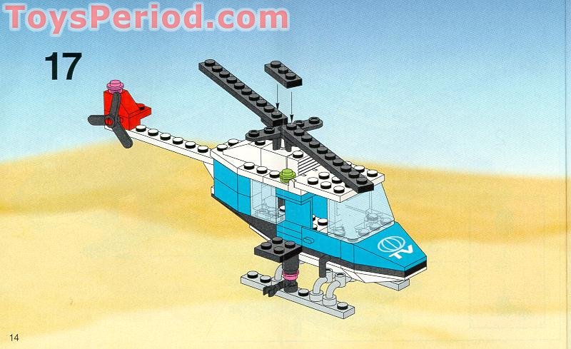 LEGO 6553 Crisis News Crew Instructions and Parts List