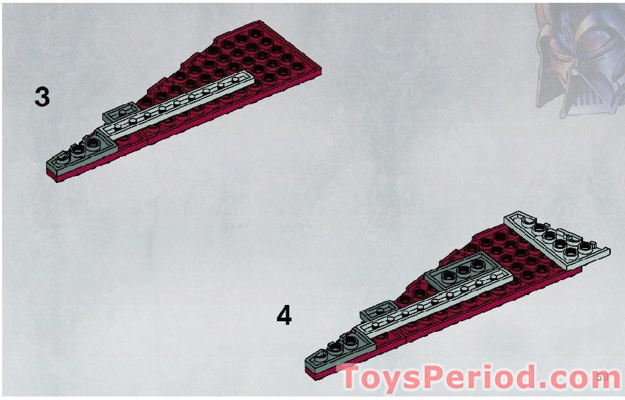 LEGO 7751 Ahsoka's Starfighter and Vulture Droid Instructions and Parts ...