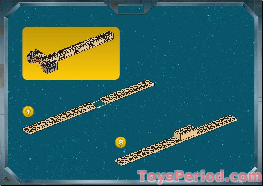 LEGO 7186 Watto's Junkyard Instructions and Parts List