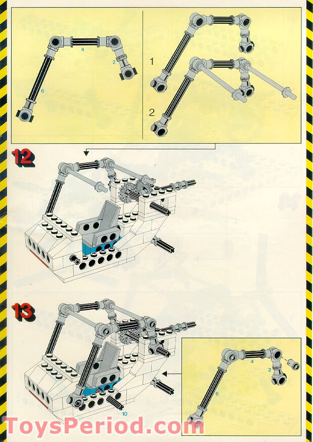 LEGO 8640 Polar Copter Instructions and Parts List