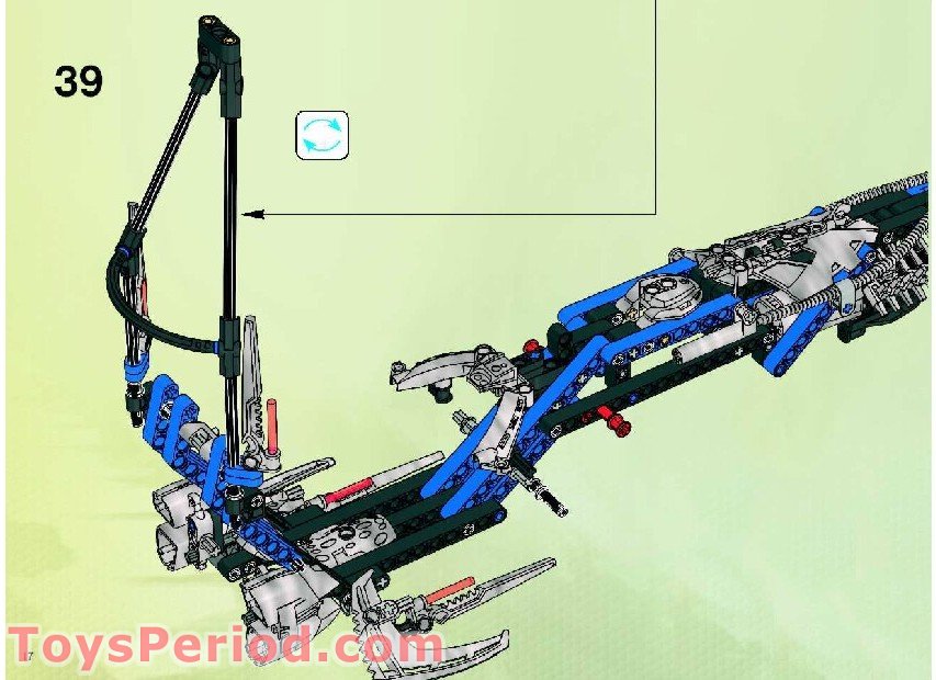 LEGO 8942-1 Jetrax T6 Instructions and Parts List