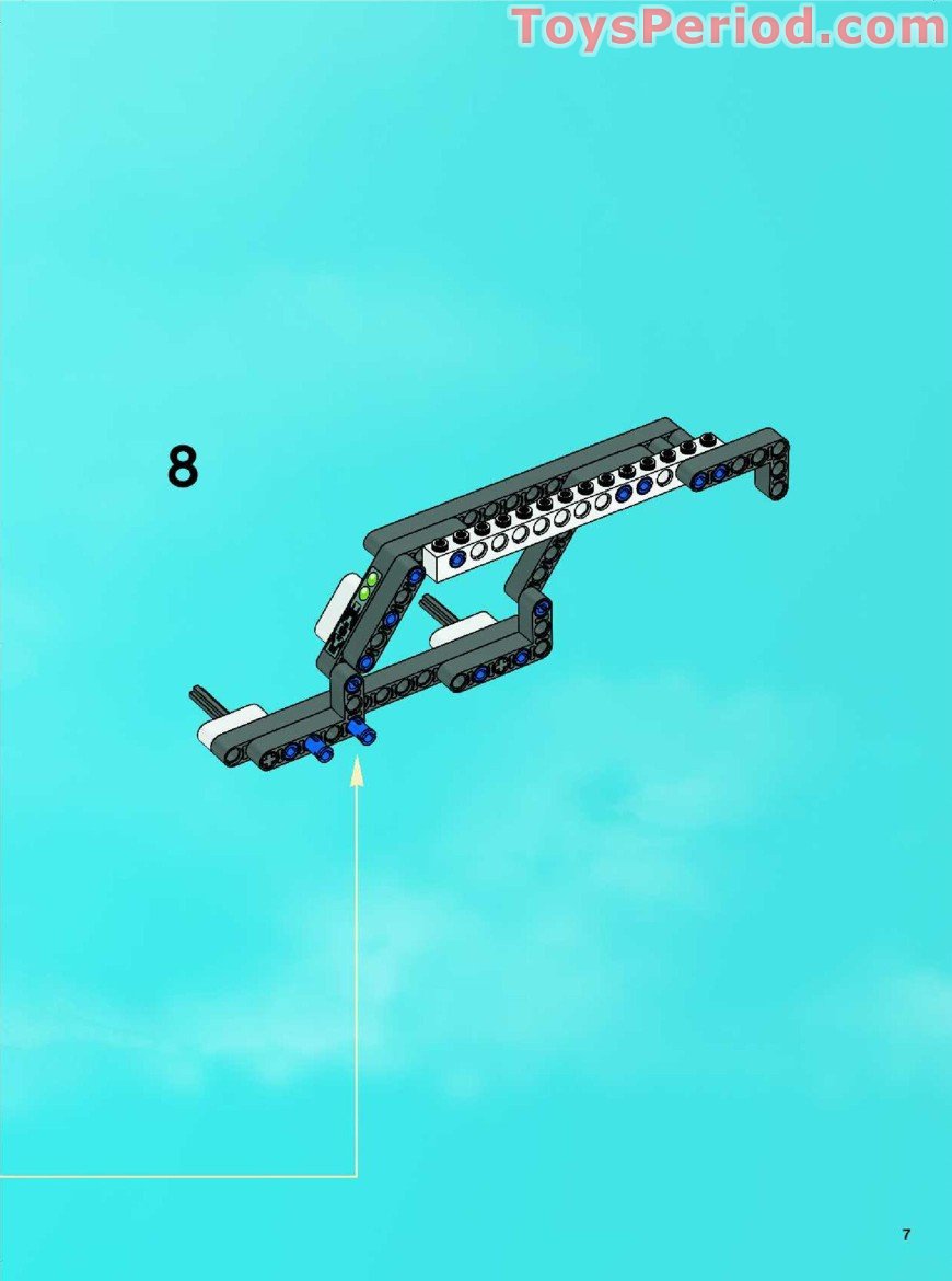 LEGO 8118 Hybrid Rescue Tank Instructions and Parts List