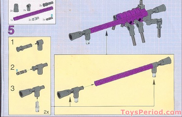 LEGO 8239 Cyber Challenge Instructions and Parts List