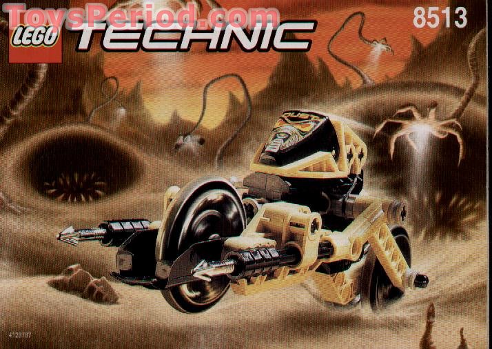 LEGO 8513 Dust Instructions and Parts List