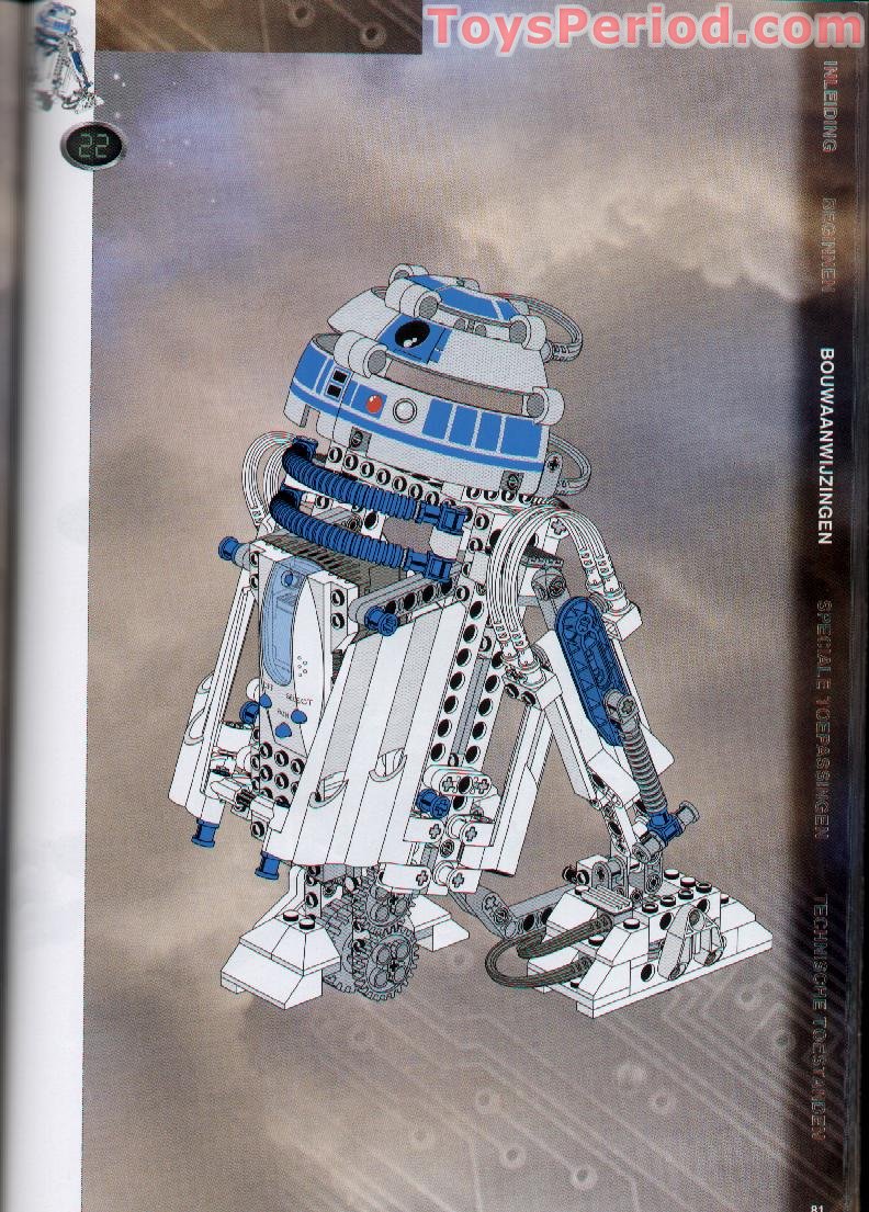 LEGO 9748 Droid Developer Kit Instructions and Parts List