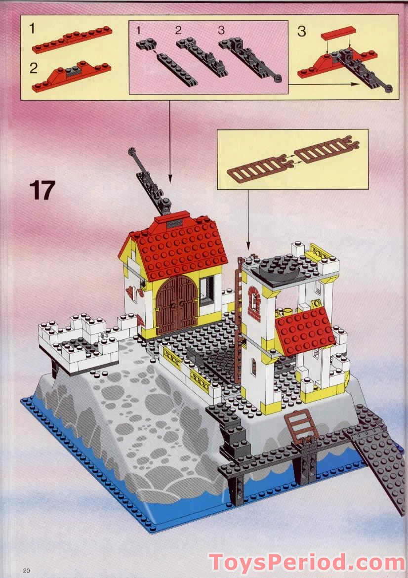 LEGO 6277 Imperial Trading Post Instructions and Parts List