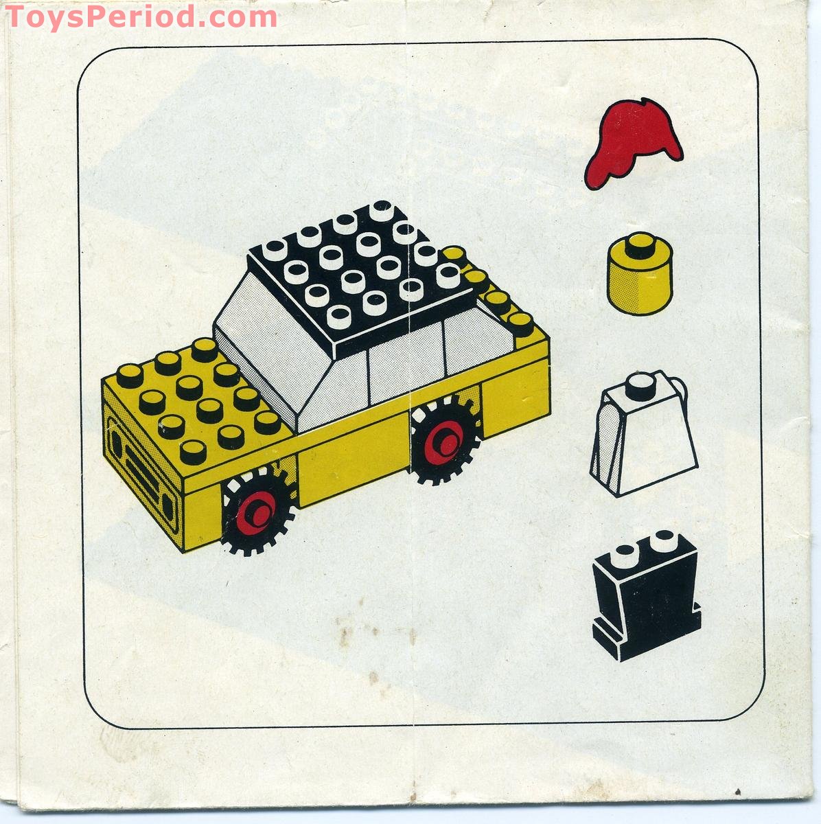 LEGO 00-2 Weetabix Promotional House Instructions and Parts List