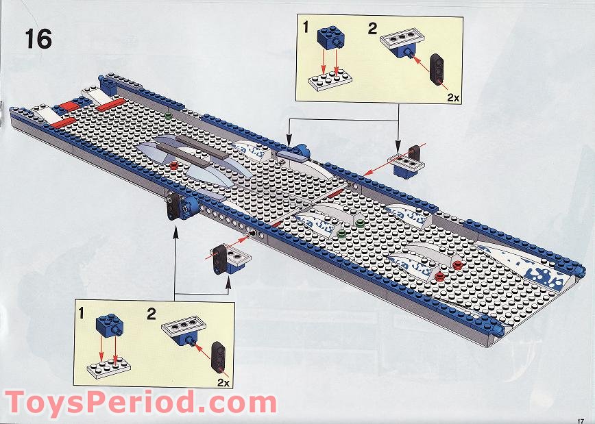 LEGO 3538 Snowboard Boarder Cross Race Instructions and Parts List