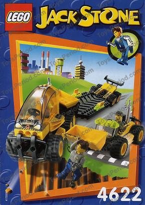 LEGO 4622 Res-Q Digger Instructions and Parts List