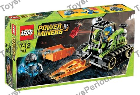 LEGO 8958 Granite Grinder Set Parts List