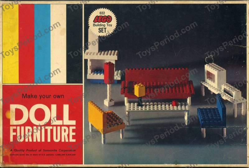 LEGO 022-2 Doll Furniture Set from 1965 | LEGO Reference