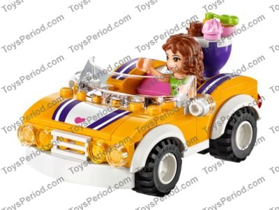 LEGO 41320 Heartlake Frozen Yogurt Shop Set Parts List