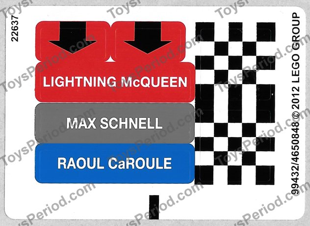 LEGO Sets with Part 9485stk01 Sticker Sheet for Set 9485 - (99432/4650848)