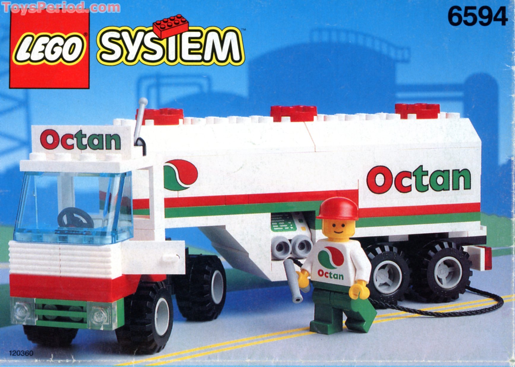 LEGO 6594 Gas Transit Instructions and Parts List
