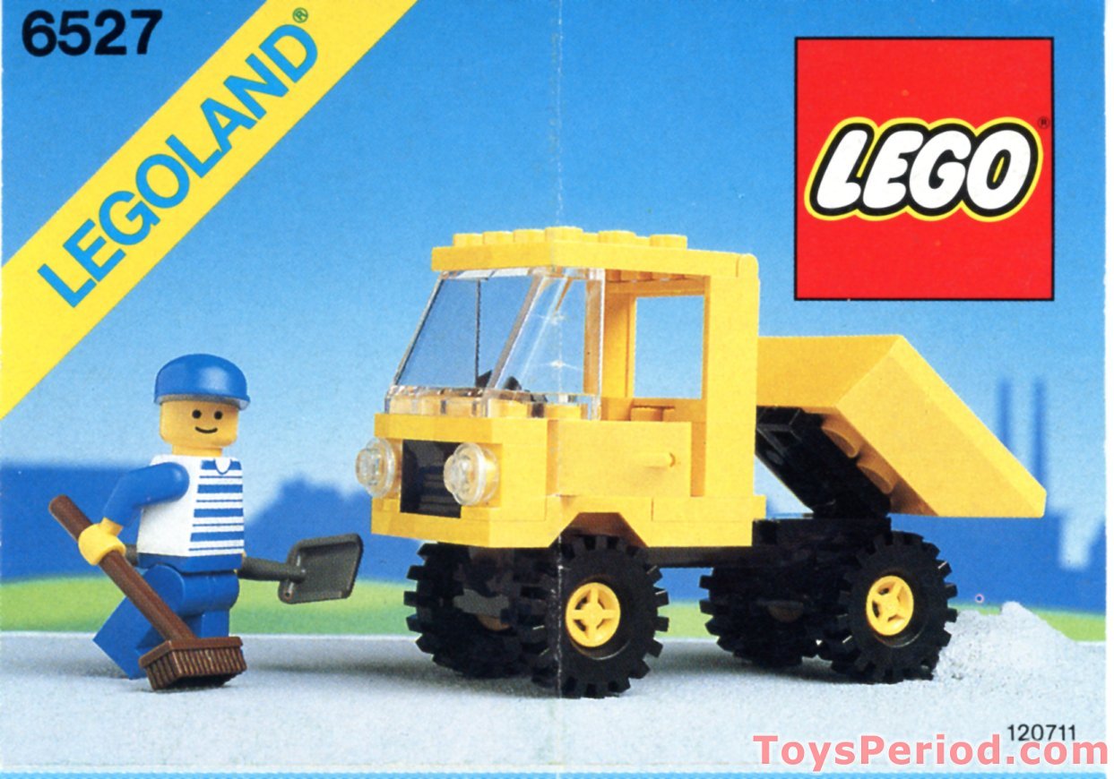 LEGO 6527 Tipper Truck Instructions and Parts List