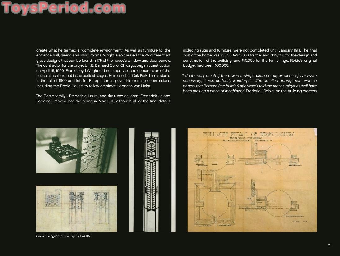 LEGO 21010 Robie House Instructions and Parts List