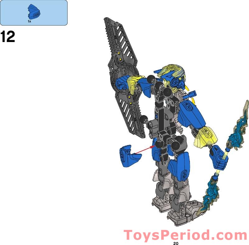 LEGO 44008 Surge Instructions and Parts List