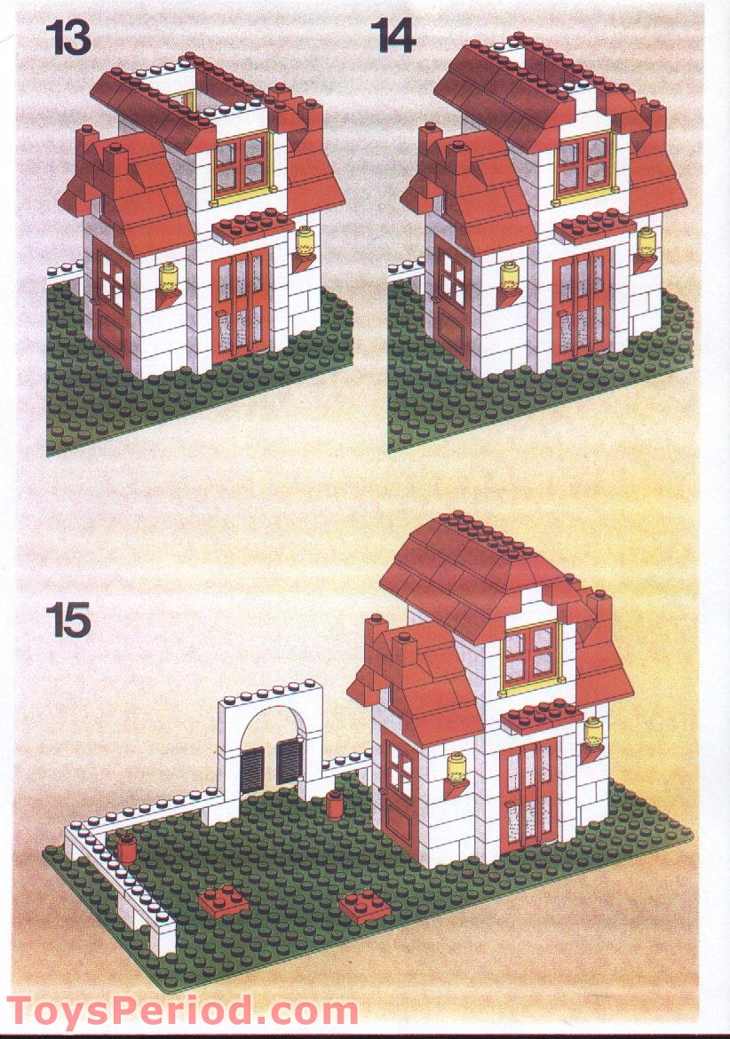 LEGO 710-3 Universal Building Set Instructions and Parts List