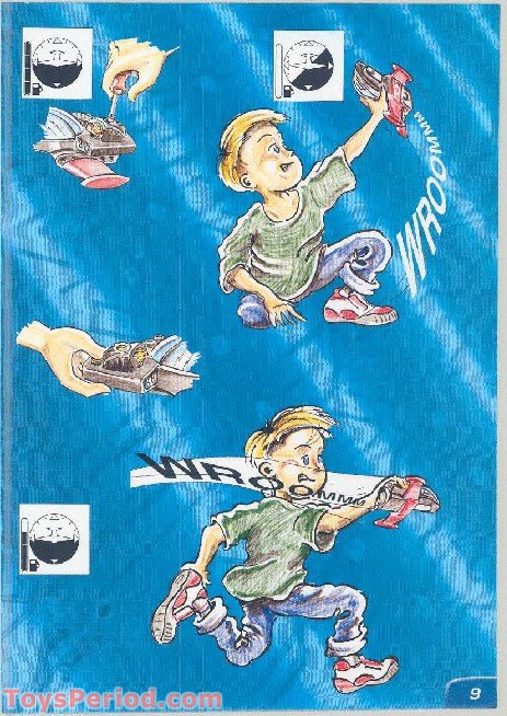 LEGO 2916 Mybot Instructions and Parts List