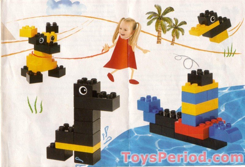 LEGO 4080-1 Small Brick Bucket Instructions and Parts List