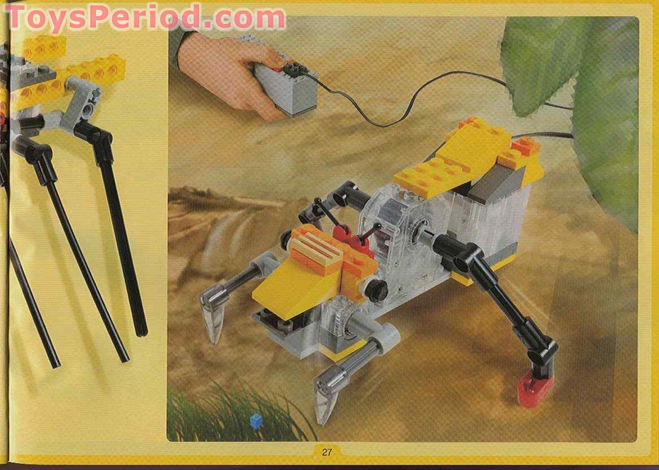 LEGO 4094 Motor Movers Instructions and Parts List