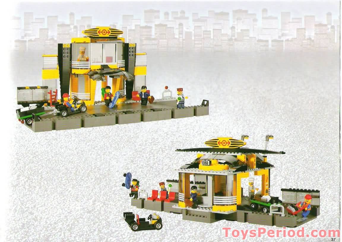 LEGO 4513 Grand Central Station Instructions and Parts List