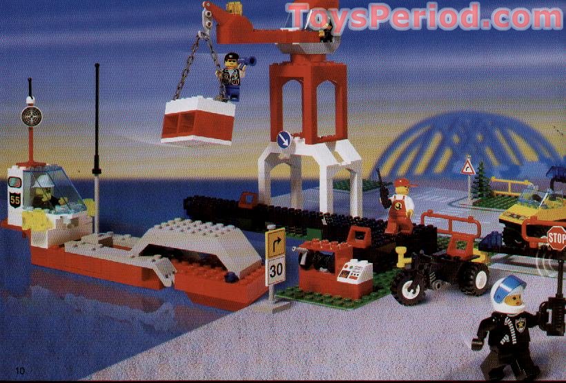 LEGO 6464 Super Rescue Complex Instructions and Parts List