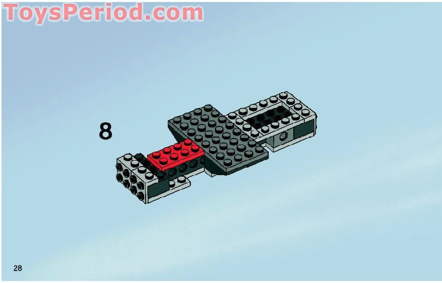 LEGO 7886 The Batcycle: Harley Quinn's Hammer Truck Instructions and ...