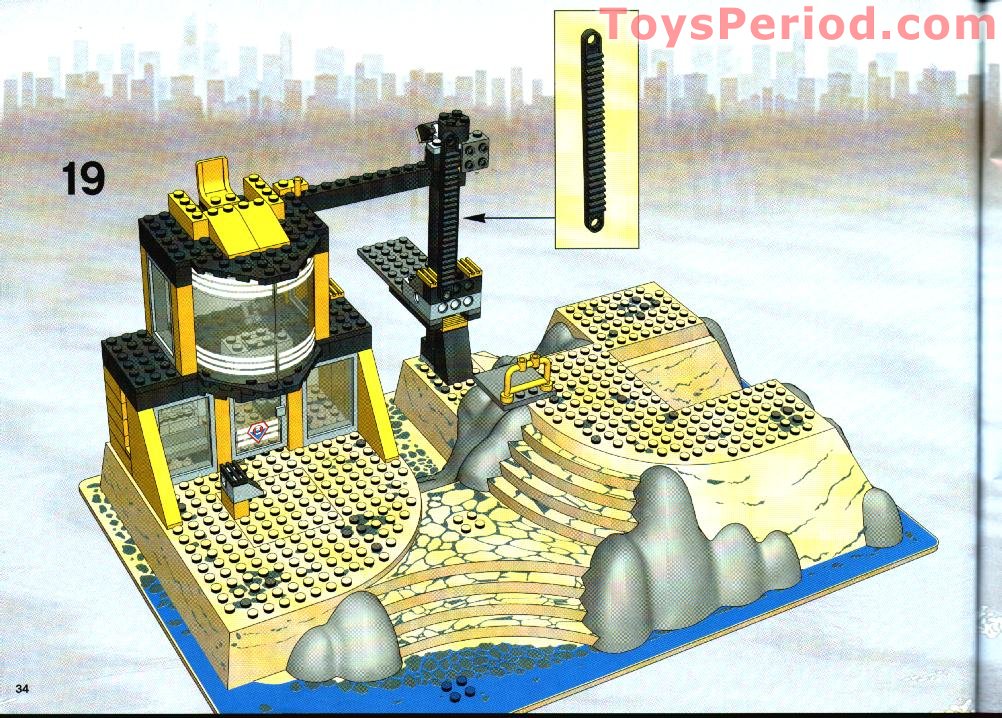 LEGO 7047 Coast Watch Hq Instructions and Parts List