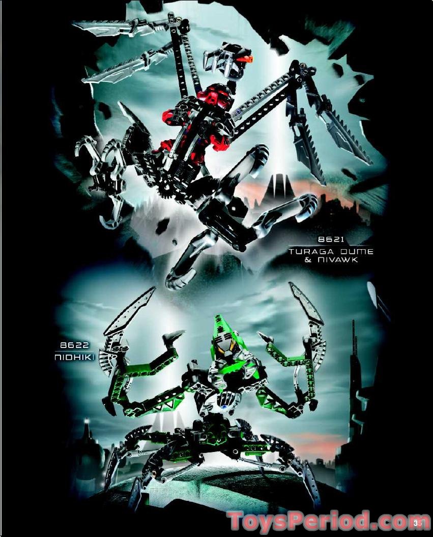 Bionicle Krekka And Nidhiki