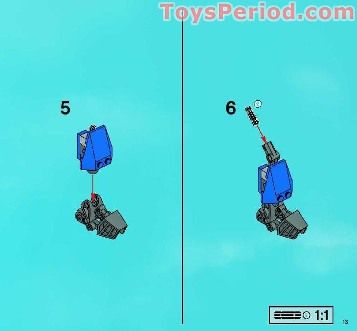LEGO 8106 Aero Booster Instructions and Parts List