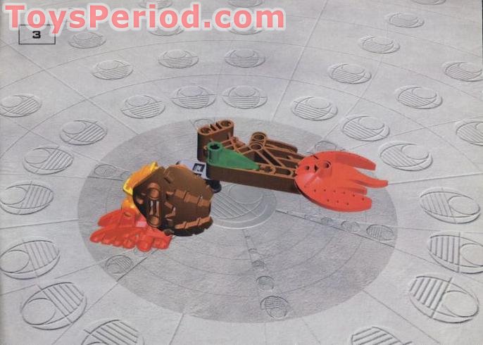 LEGO 8561 Nuhvok Instructions and Parts List