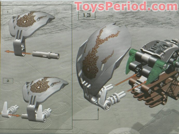 LEGO 8577 Pahrak-Kal Instructions and Parts List