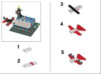 LEGO 5524 Airport Instructions and Parts List