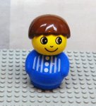 LEGO Sets with Minifigure baby014 Primo Figure Boy with Blue Base, Blue ...