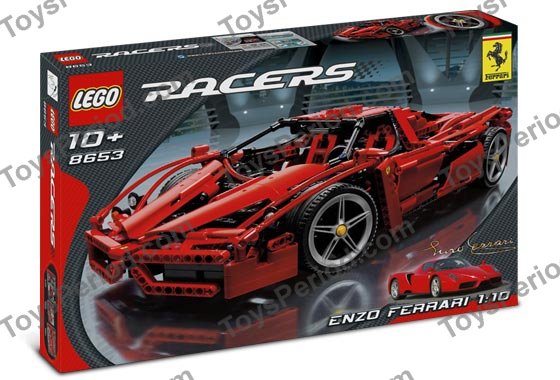 LEGO 8653 Enzo Ferrari 1:10 Instructions and Parts List
