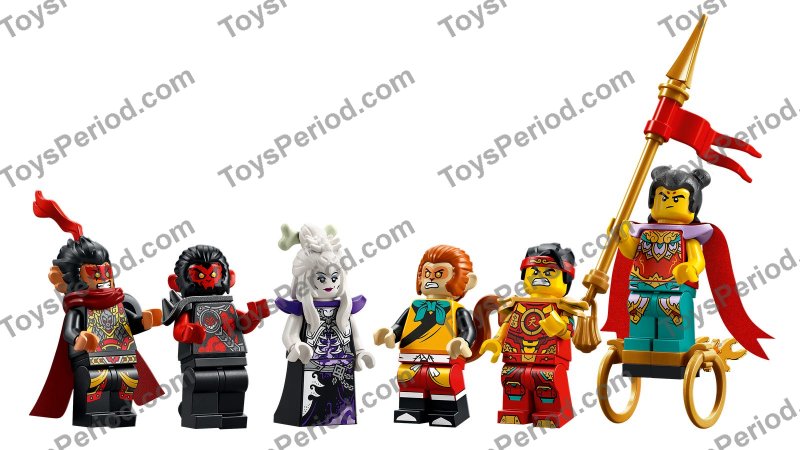 LEGO 80034 Nezha's Fire Ring Set Parts List
